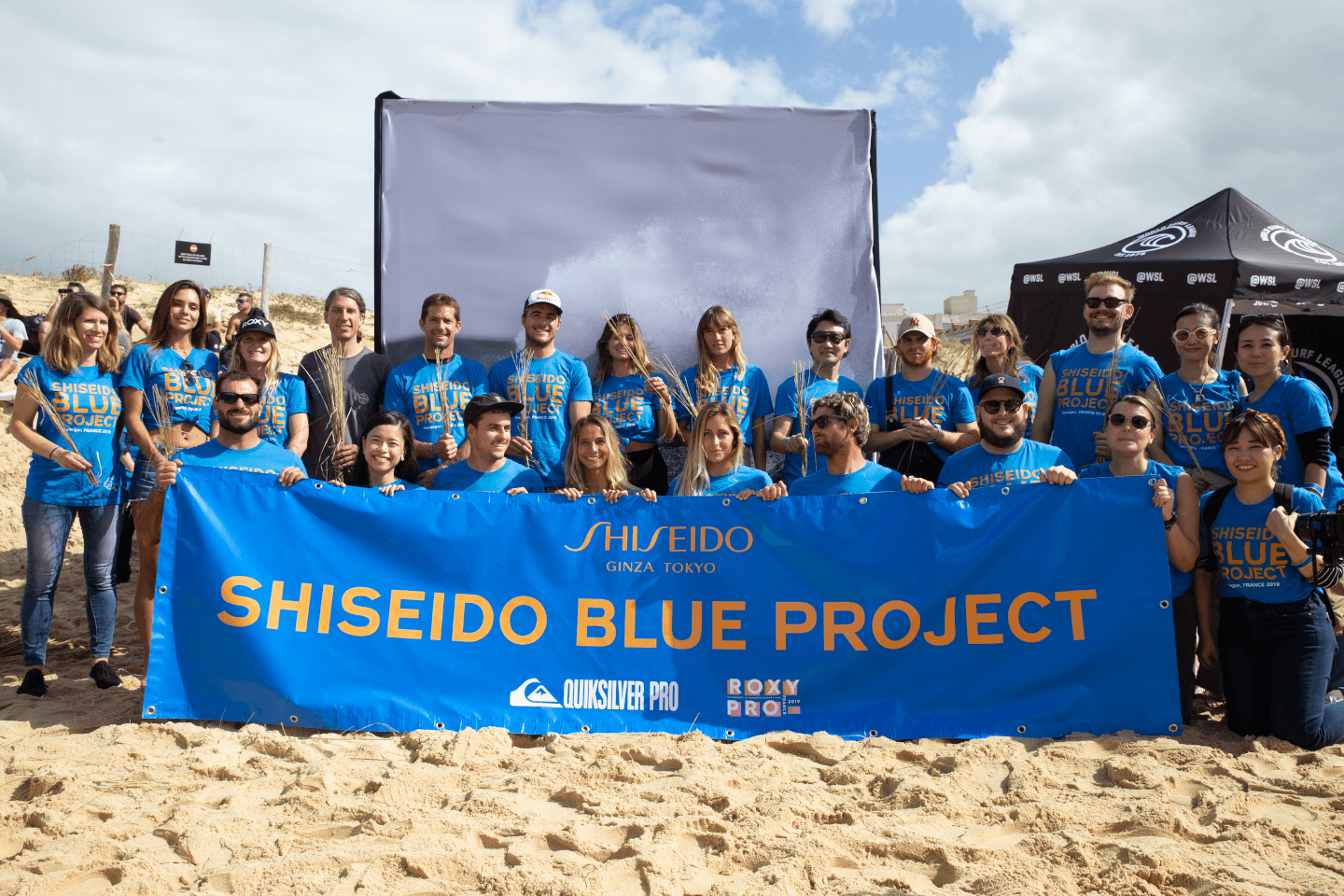 Beach clean & Dune planting - SHISEIDO BLUE PROJECT - WORK - CIRCUS Inc.